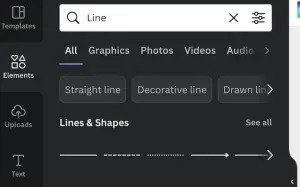 Where Is the Line Tool in Canva? (COMPLETE GUIDE) – Tooling Ant